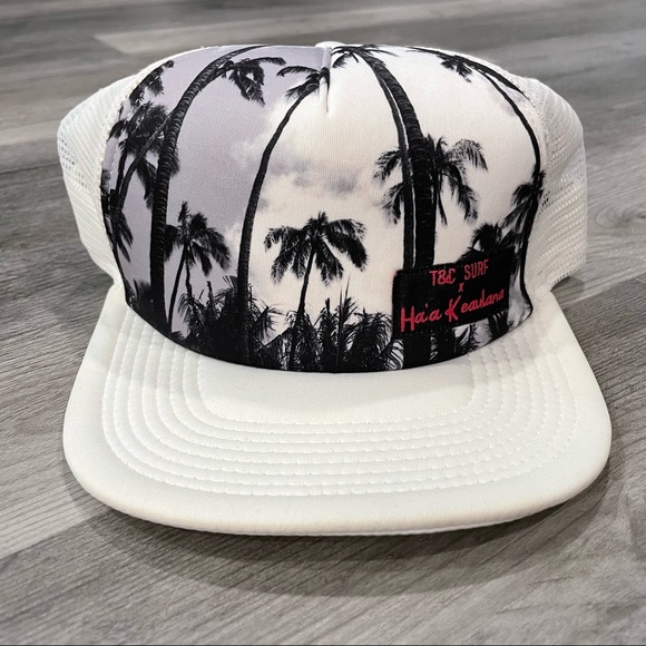 T&C Surf | Accessories | Tc Surf X Haa Keaulana Snapback Trucker Hat Os ...